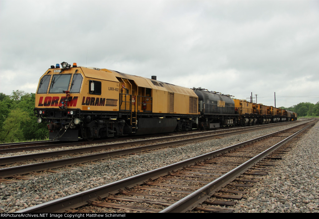Loram Rail Grinder